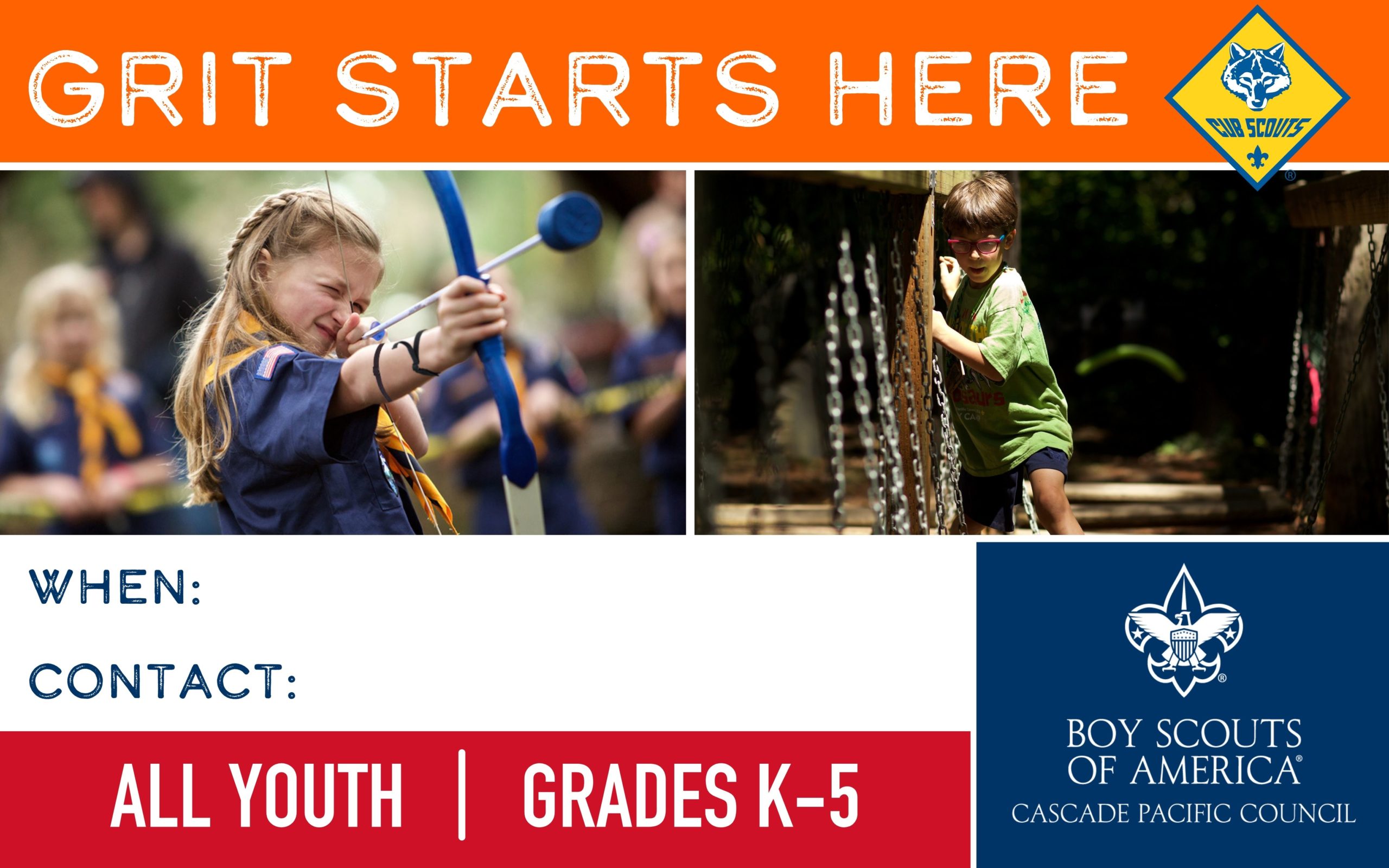 Recruiting Yard Signs & Banners | Cascade Pacific Council, Scouting America