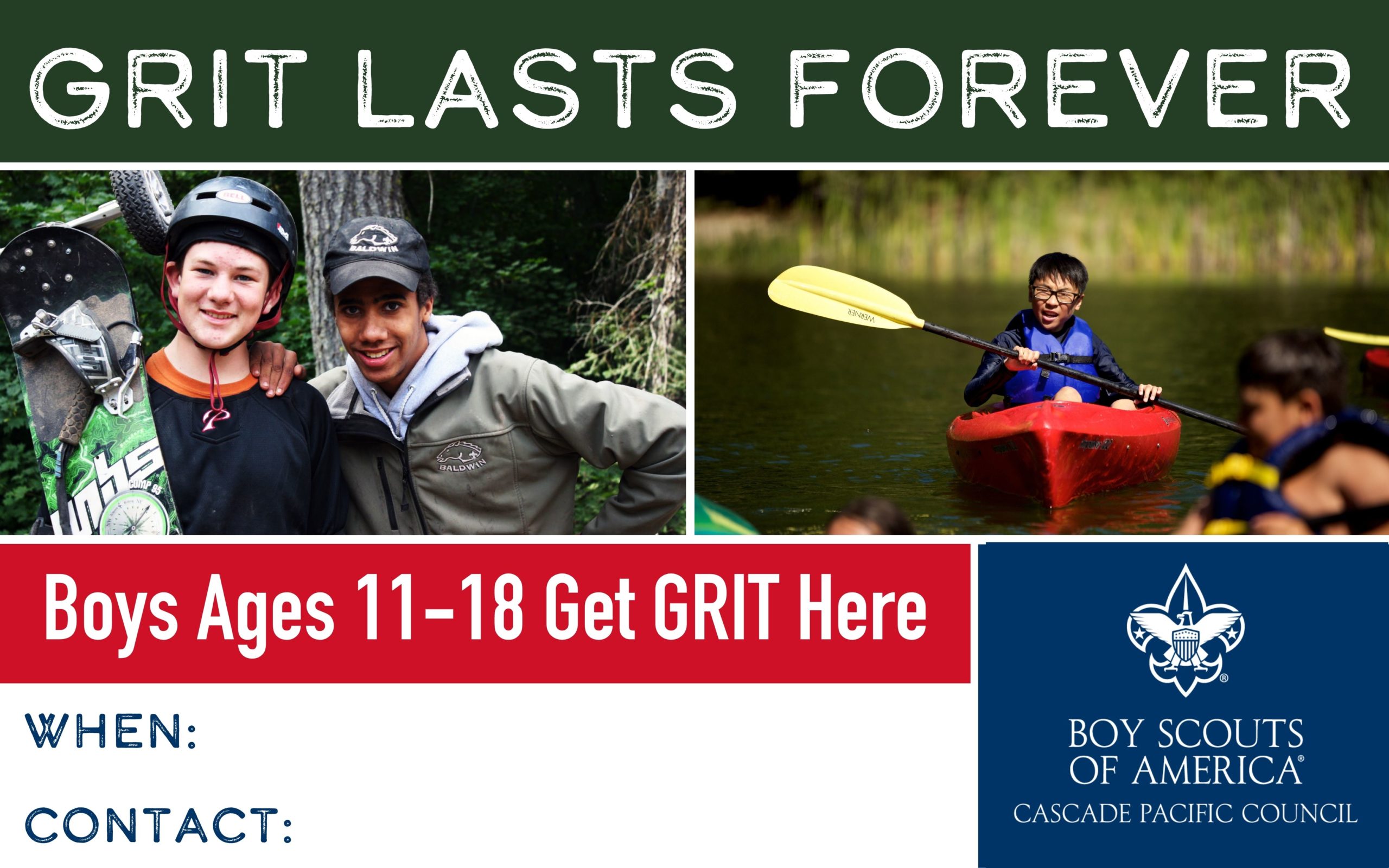 Recruiting Yard Signs & Banners | Cascade Pacific Council, Scouting America