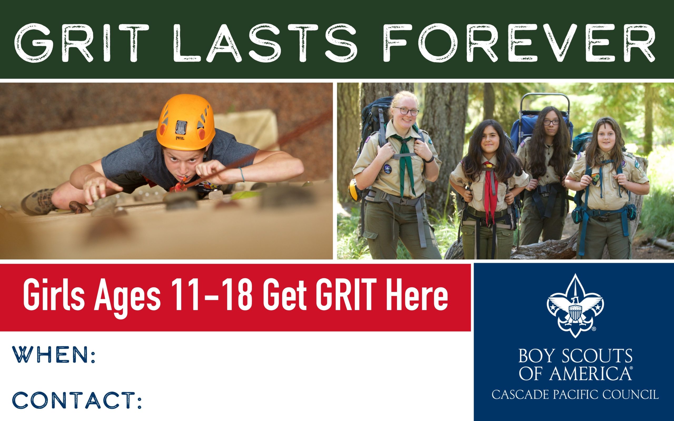 Recruiting Yard Signs & Banners | Cascade Pacific Council, Scouting America