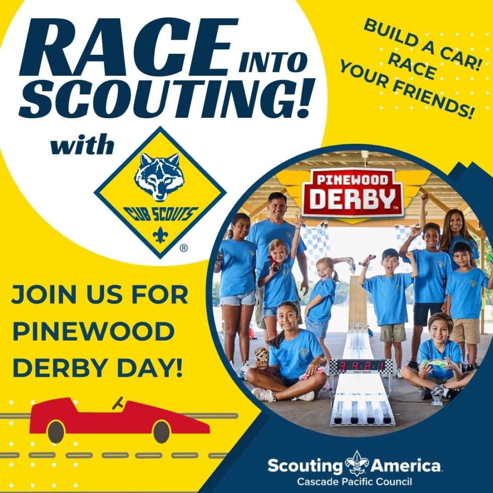 Scout Unit Marketing-Race Into Scouting | Cascade Pacific Council ...
